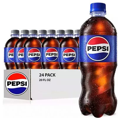 Pepsi (20 oz. bottles, 24 pk.) - Sam's Club