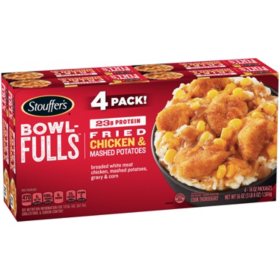 Bowl-FULLS Fried Chicken and Mashed Potatoes Bowl, Frozen (4 pk.) - Sam ...