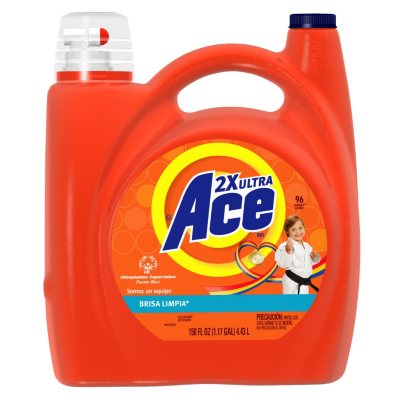 Ace Liquid 2X Clean Breeze - 96 Loads - Sam's Club