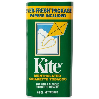 Kite Mentholated Cigarette Tobacco Pouch (.65 oz. pouch, 12 ct.) - Sam ...