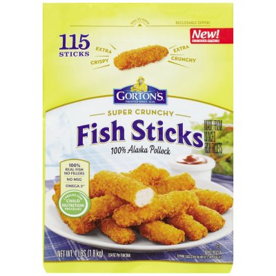 Gorton's® Super Crunchy Fish Sticks - 115 ct. - Sam's Club