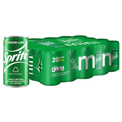 Sprite Mini Cans (8oz / 20pk) - Sam's Club