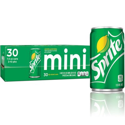 Sprite Mini (7.5 fl. oz. can, 30 ct.) - Sam's Club