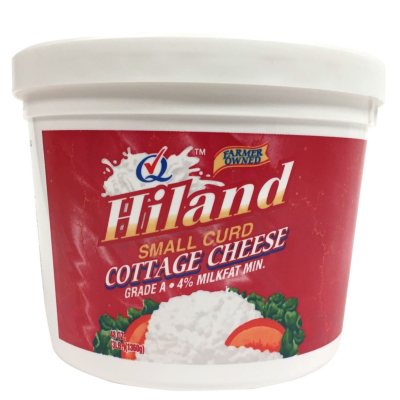Hiland 4% Cottage Cheese (3 lbs.) - Sam's Club