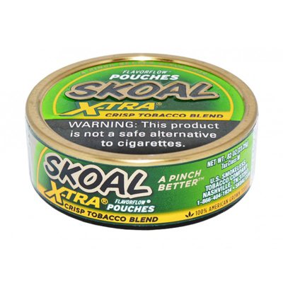 Skoal X-tra Pouches, Crisp Tobacco Blend (5-can roll) - Sam's Club