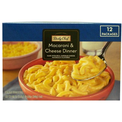 Daily Chef Macaroni & Cheese Dinner - 7.25 oz. - 12 ct. - Sam's Club