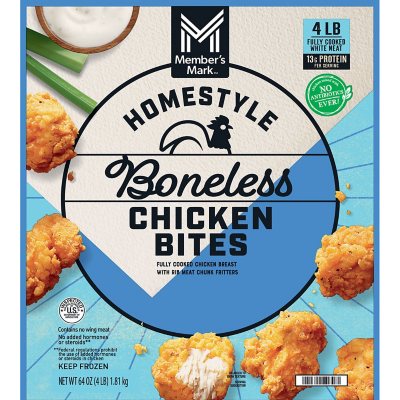 Member's Mark Homestyle Boneless Chicken Bites (4 lb.) - Sam's Club