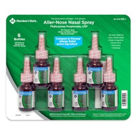Members Mark Fluticasone Propionate Nasal Spray (6 pk., 0.54 fl. oz ...