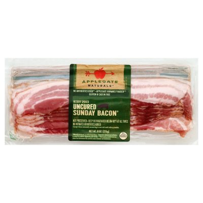 Applegate Uncured Sunday Bacon (8 oz.) - Sam's Club