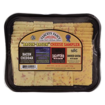 Yancey's Fancy Bacon-Bacon Cheese Sampler (18 oz.) - Sam's Club