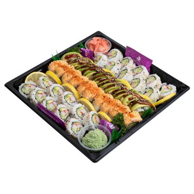 Sushibox Samurai Sushi Party Platter (40 pieces) - Sam's Club