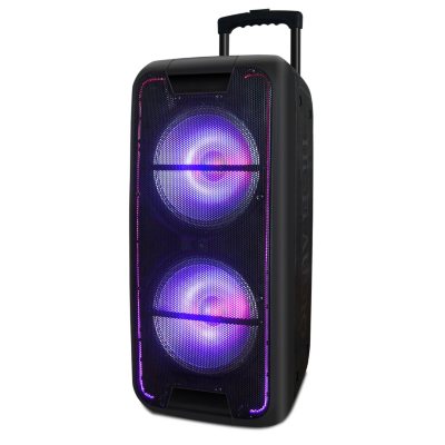 Edison Professional EP-360 High Power Twin 10" Bluetooth PA Speaker ...