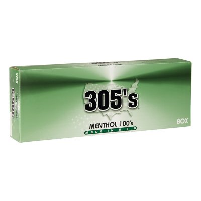 305's Menthol 100's Box (20 ct., 10 pk.) - Sam's Club