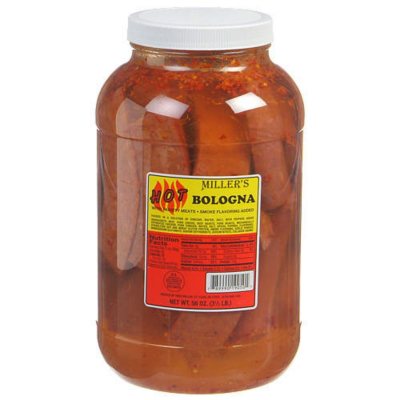 Miller's Hot Bologna - 56 oz. jar - Sam's Club