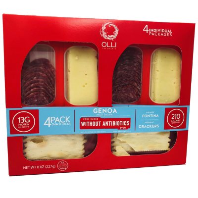 Olli Salumeria Genoa Mild Salame Snack Pack - Sam's Club