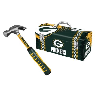 Green Bay Packers Steel Hammer and Tool Box Combo - Sam's Club