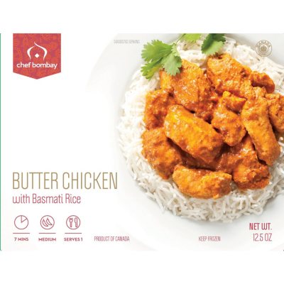 Chef Bombay Butter Chicken with Basmati Rice (3 pk.) - Sam's Club