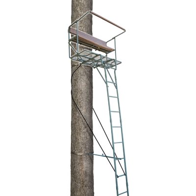 Lone Wolf Alpha Tech 17' Deluxe Two-Man Ladderstand - dealepic