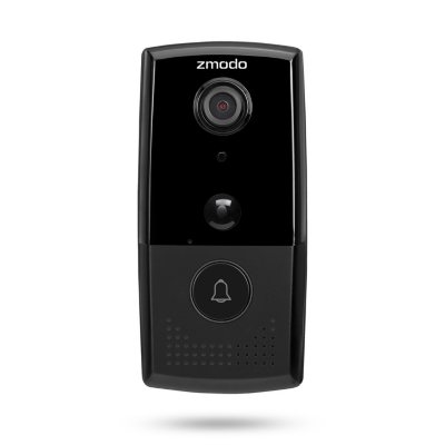 Zmodo Greet HD Smart Video Doorbell, 1080p Security Camera w/ Wide ...