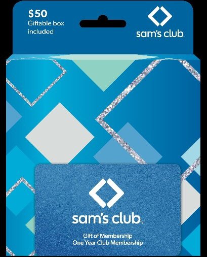 What is the Sam's Club Gift of Membership Card?
